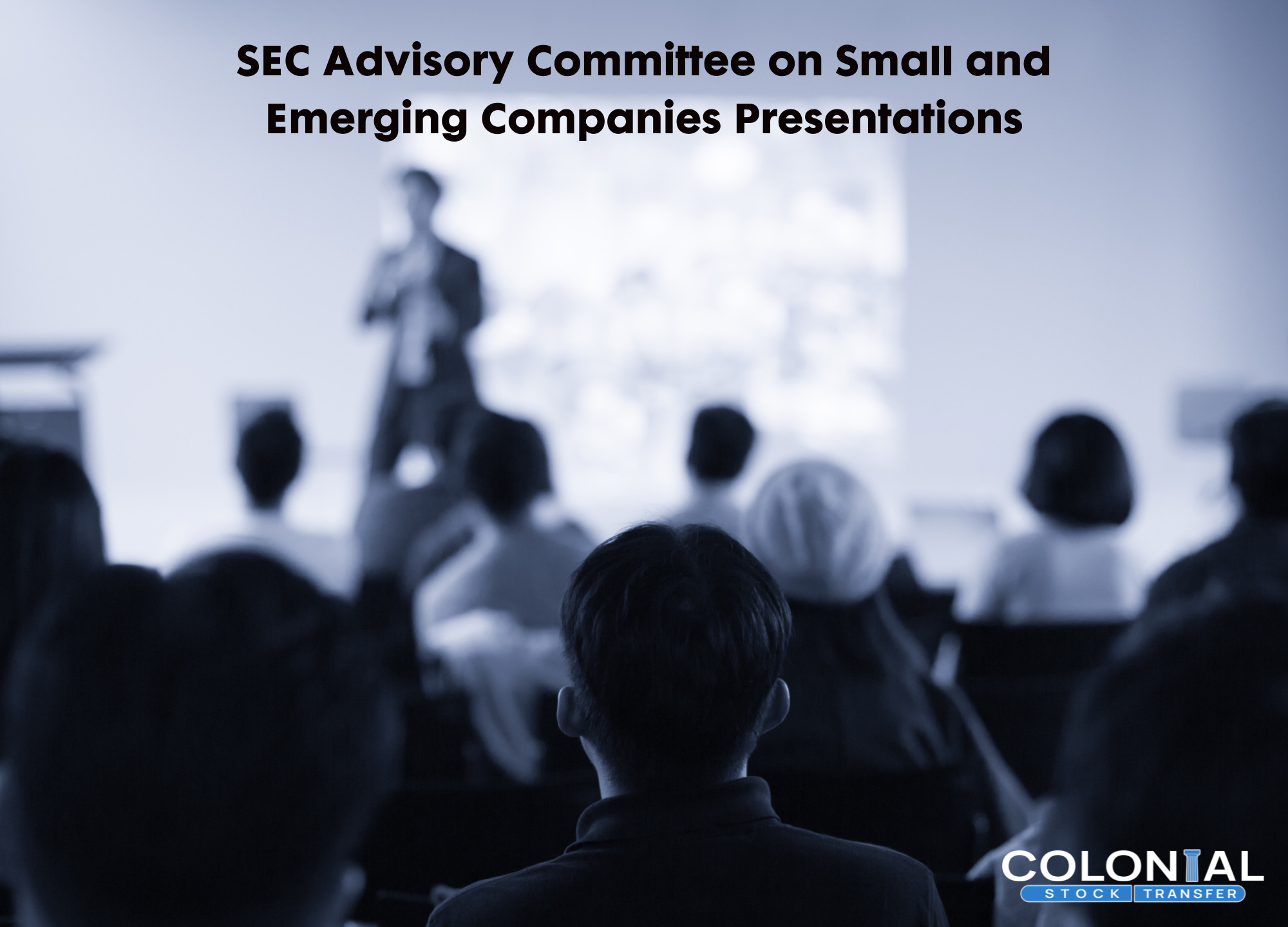 SEC Advisory Committee on Small and Emerging Companies Presentations ...